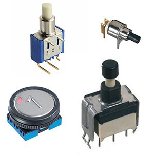 Push Button, PCB Mounting - APEM Switches - Control Devices TH