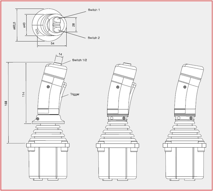 MG Handle range - Control Devices