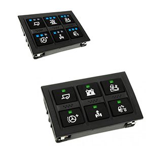 CAN Bus Switch Panels - APEM Switches - Control Devices TH
