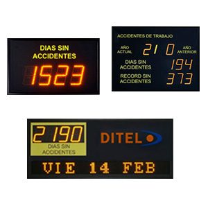 Health & Safety Displays - DITEL - Control Devices TH