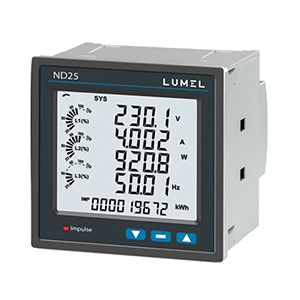 NR30BAC Rail-mounted power network meter - Control Devices