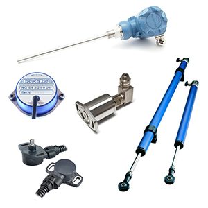 Sensors Rotary, Linear, Tilt, enclosures - Control Devices TH